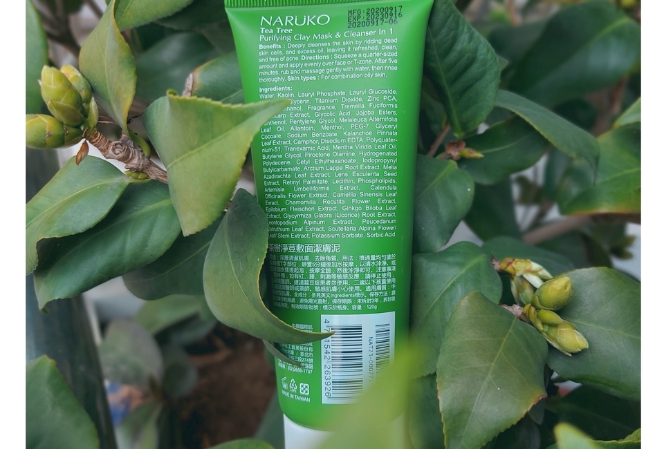 Sữa Rửa Mặt Sạch Sâu Kiềm Dầu Naruko Tea Tree Purifying Clay Mask and ...