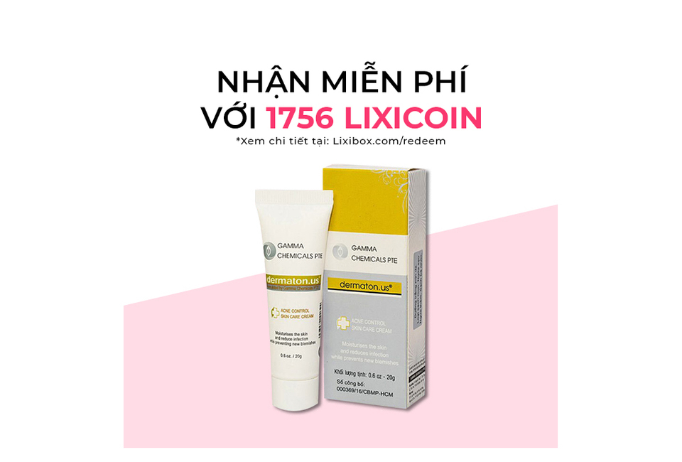 Kem Giảm Mụn, Ngừa Thâm Gamma Dermaton US Acnes Control Skin Care Cream ...