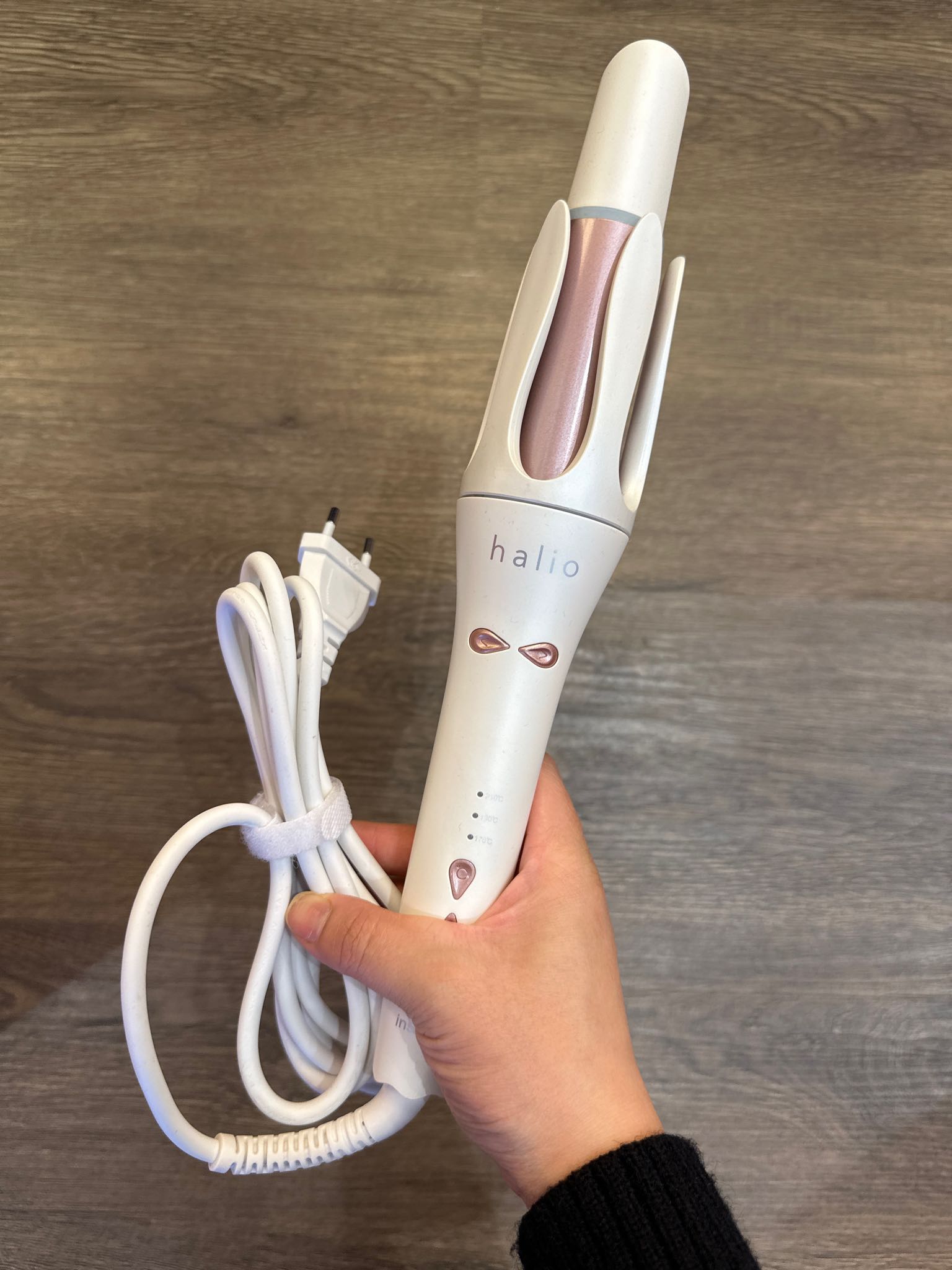 Máy Uốn Tóc Tự Xoay Ion Âm Halio instaCurl Premium Automatic Hair ...