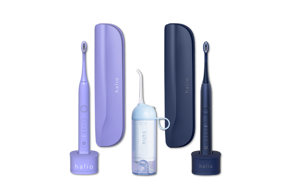 Box 2 Bàn Chải Điện Halio Toothbrush Pro và Tăm Nước Halio UltraClean ...