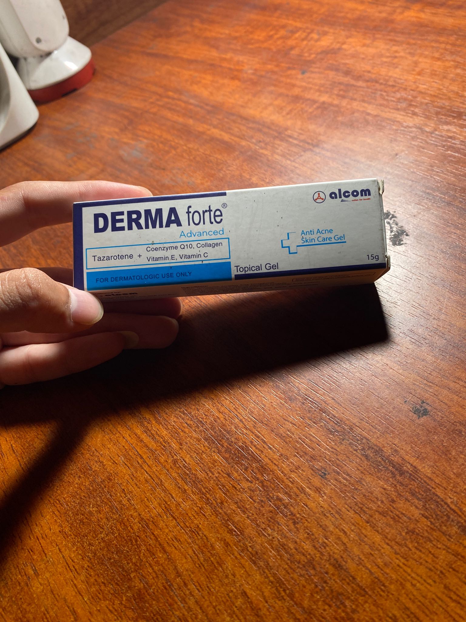 Gel Dưỡng Giảm Mụn, Mờ Thâm Gamma Alcom Derma Forte Advanced Phiên Bản ...