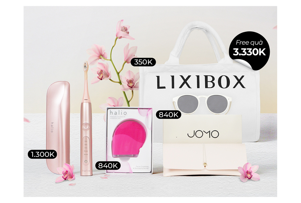 Box quà GWP best-seller 3 triệu | Lixibox